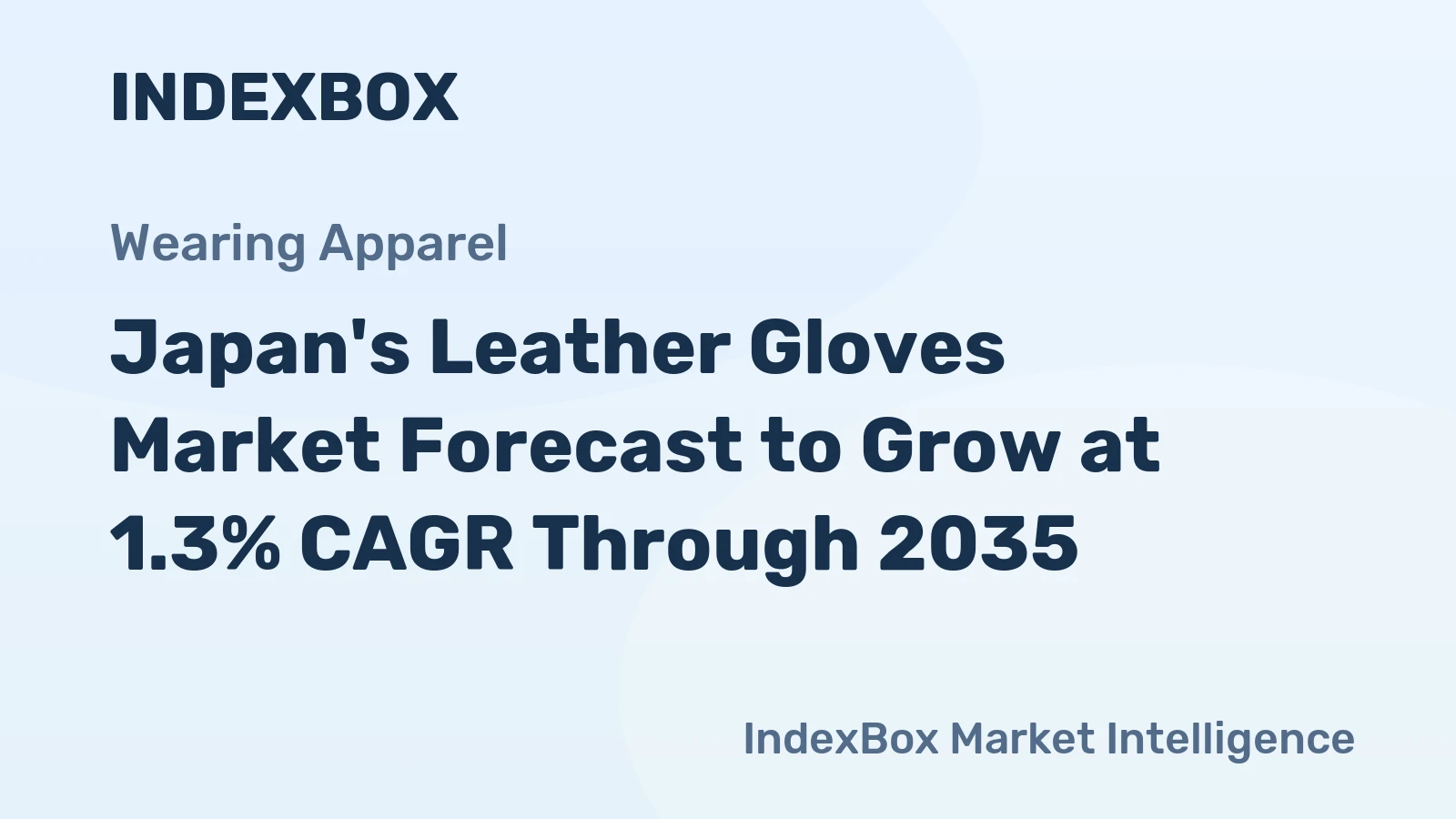 Japan's Leather Gloves Market Forecast to Grow at 1.3% CAGR Through 2035