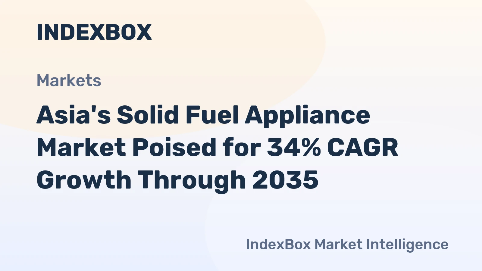 Asia's Solid Fuel Appliance Market Poised for 34% CAGR Growth Through 2035