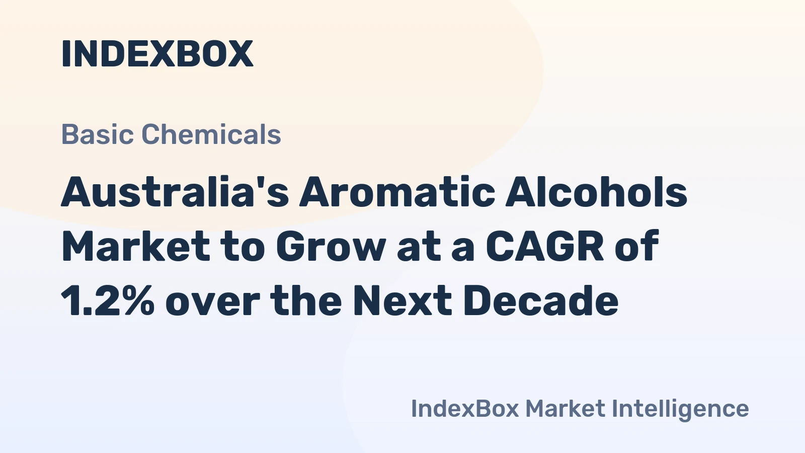 Australia's Aromatic Alcohols Market to Grow at a CAGR of 1.2% over the Next Decade