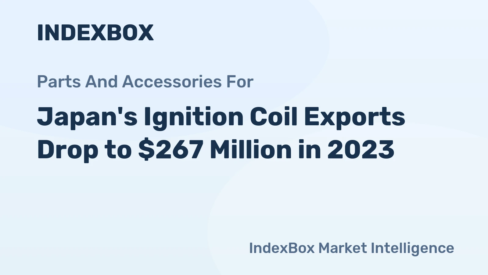 Japan's Ignition Coil Exports Drop to $267 Million in 2023