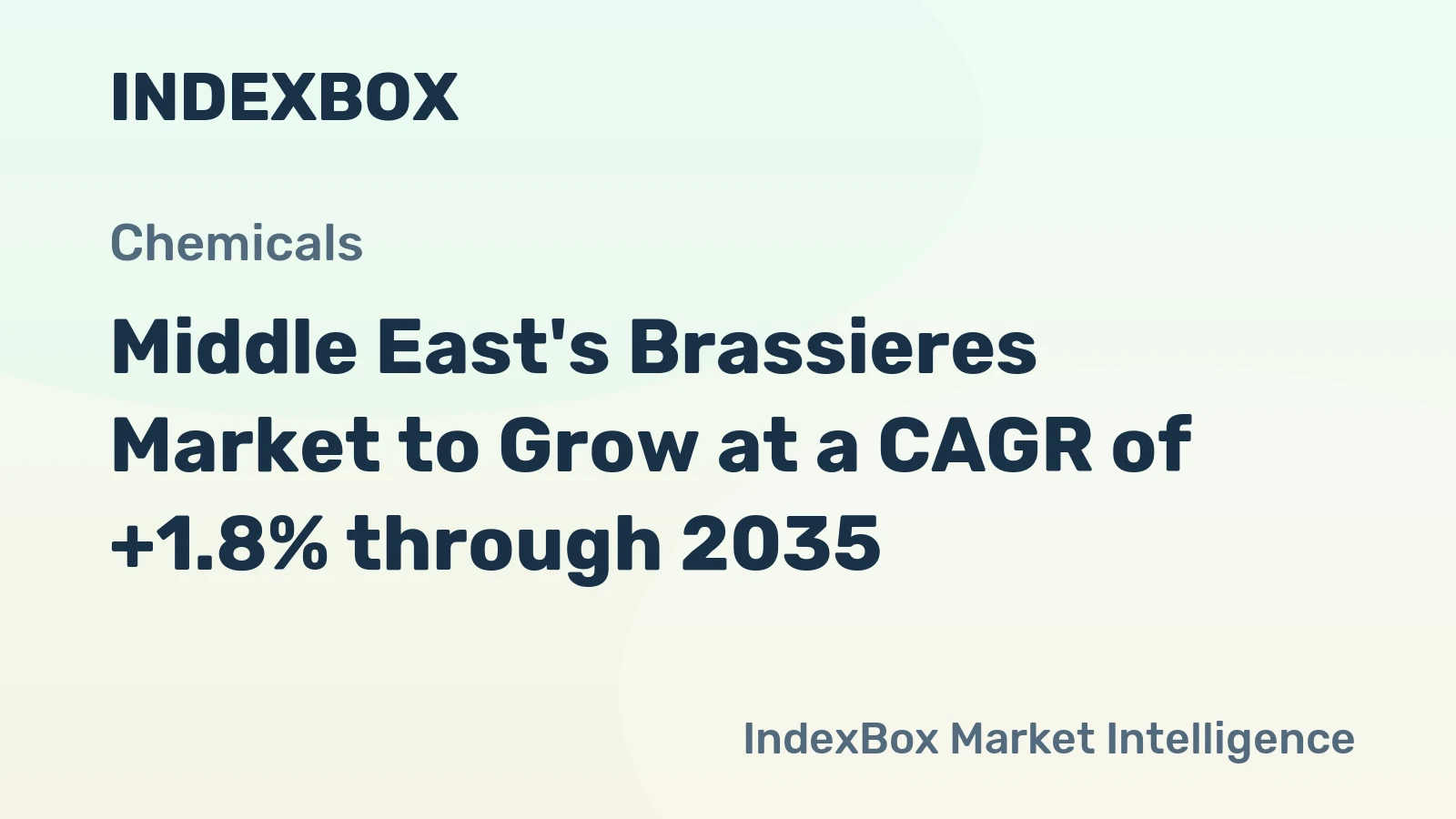 Middle East's Brassieres Market to Grow at a CAGR of +1.8% through 2035