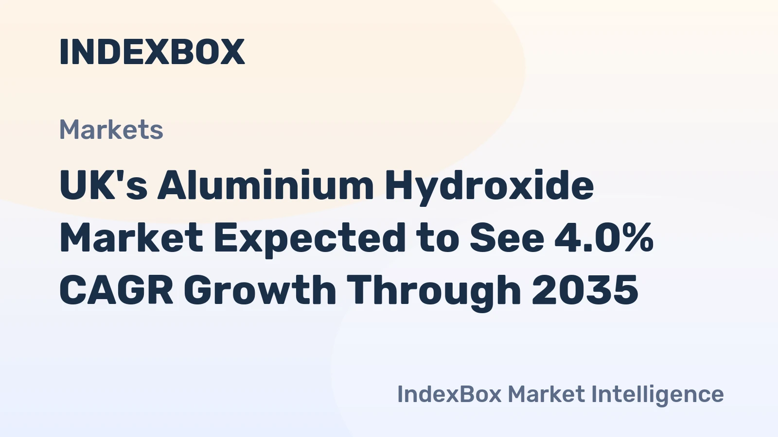 UK's Aluminium Hydroxide Market Expected to See 4.0% CAGR Growth Through 2035