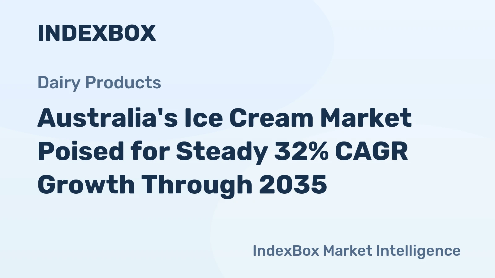 Australia's Ice Cream Market Poised for Steady 32% CAGR Growth Through 2035