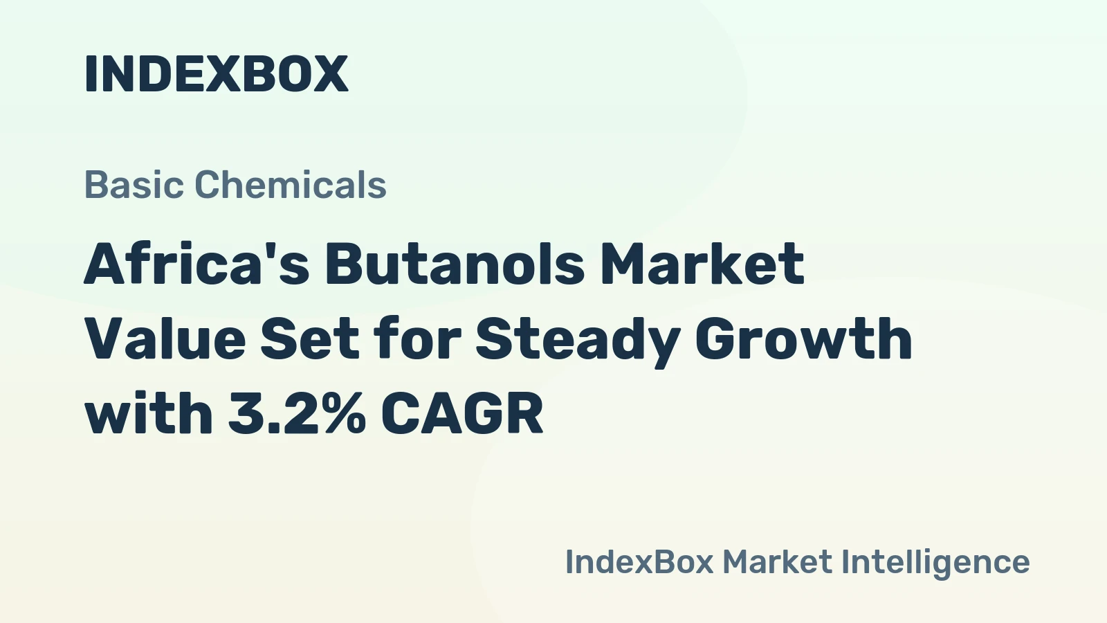 Africa's Butanols Market Value Set for Steady Growth with 3.2% CAGR