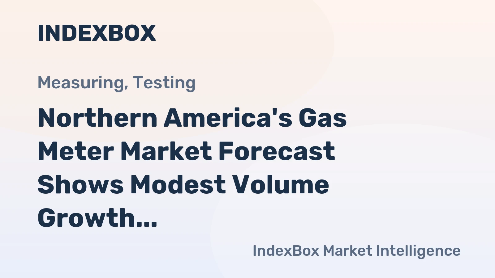 Northern America's Gas Meter Market Forecast Shows Modest Volume Growth at 0.2% CAGR Through 2035