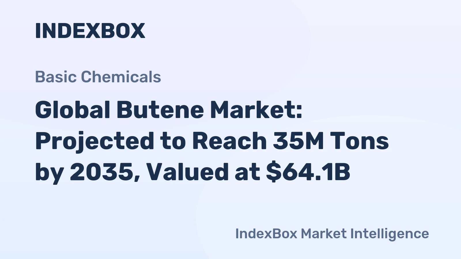 Global Butene Market: Projected to Reach 35M Tons by 2035, Valued at $64.1B