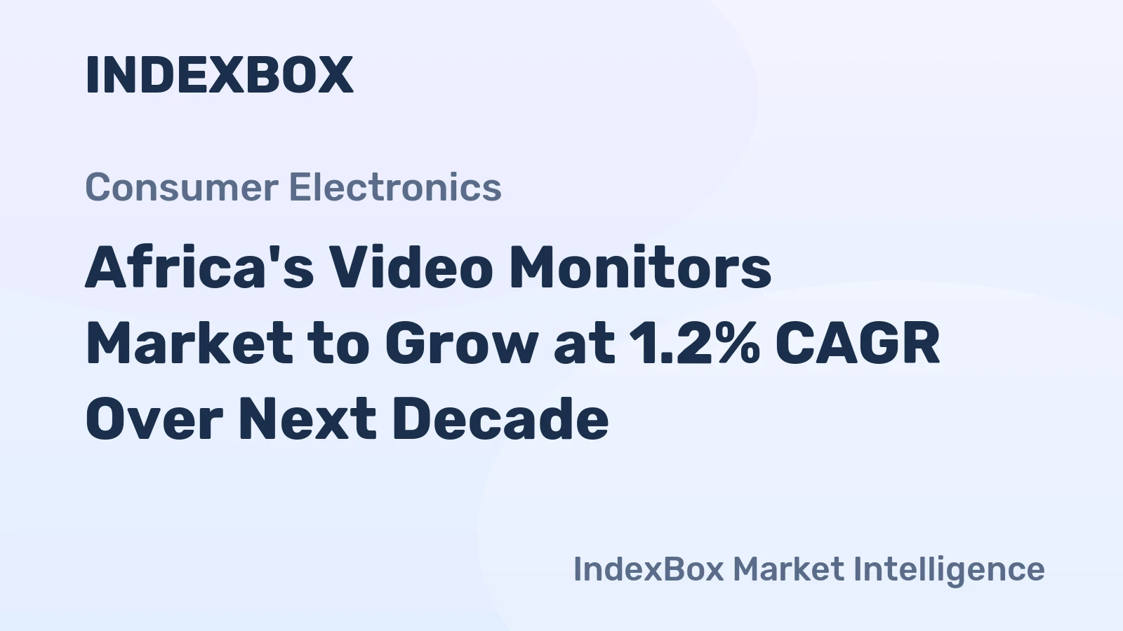 Africa's Video Monitors Market to Grow at 1.2% CAGR Over Next Decade