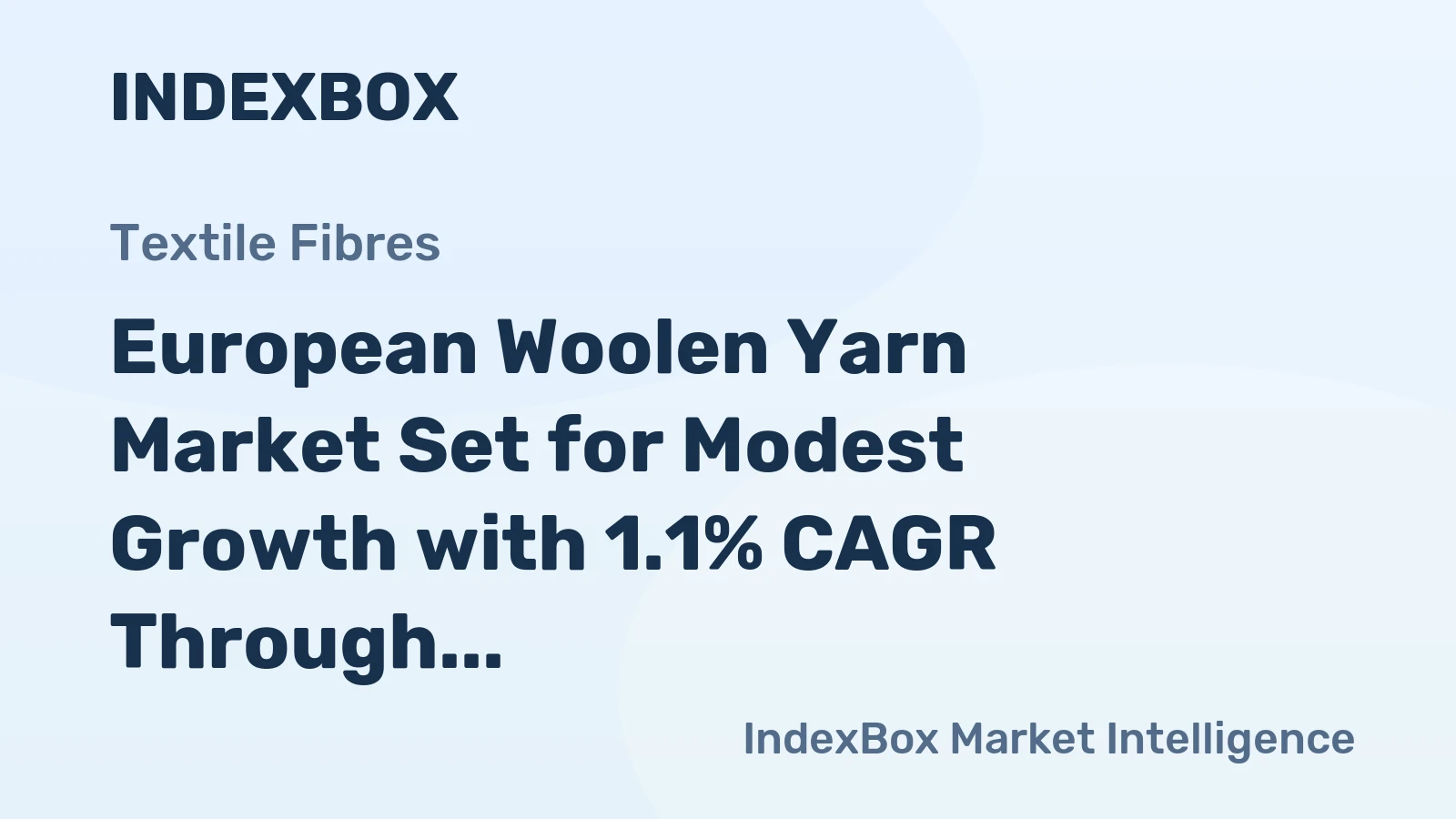 European Woolen Yarn Market Set for Modest Growth with 1.1% CAGR Through 2035