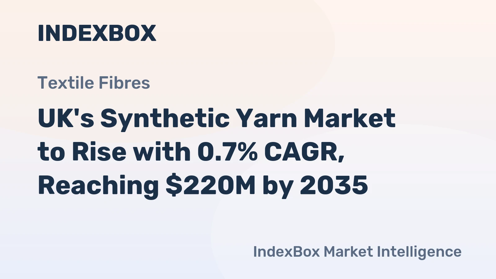 UK's Synthetic Yarn Market to Rise with 0.7% CAGR, Reaching $220M by 2035