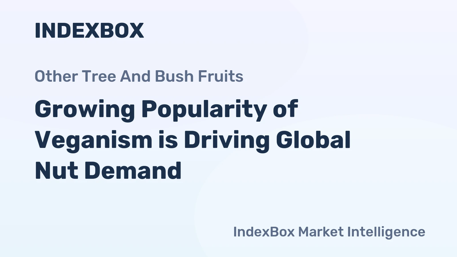 Growing Popularity of Veganism is Driving Global Nut Demand