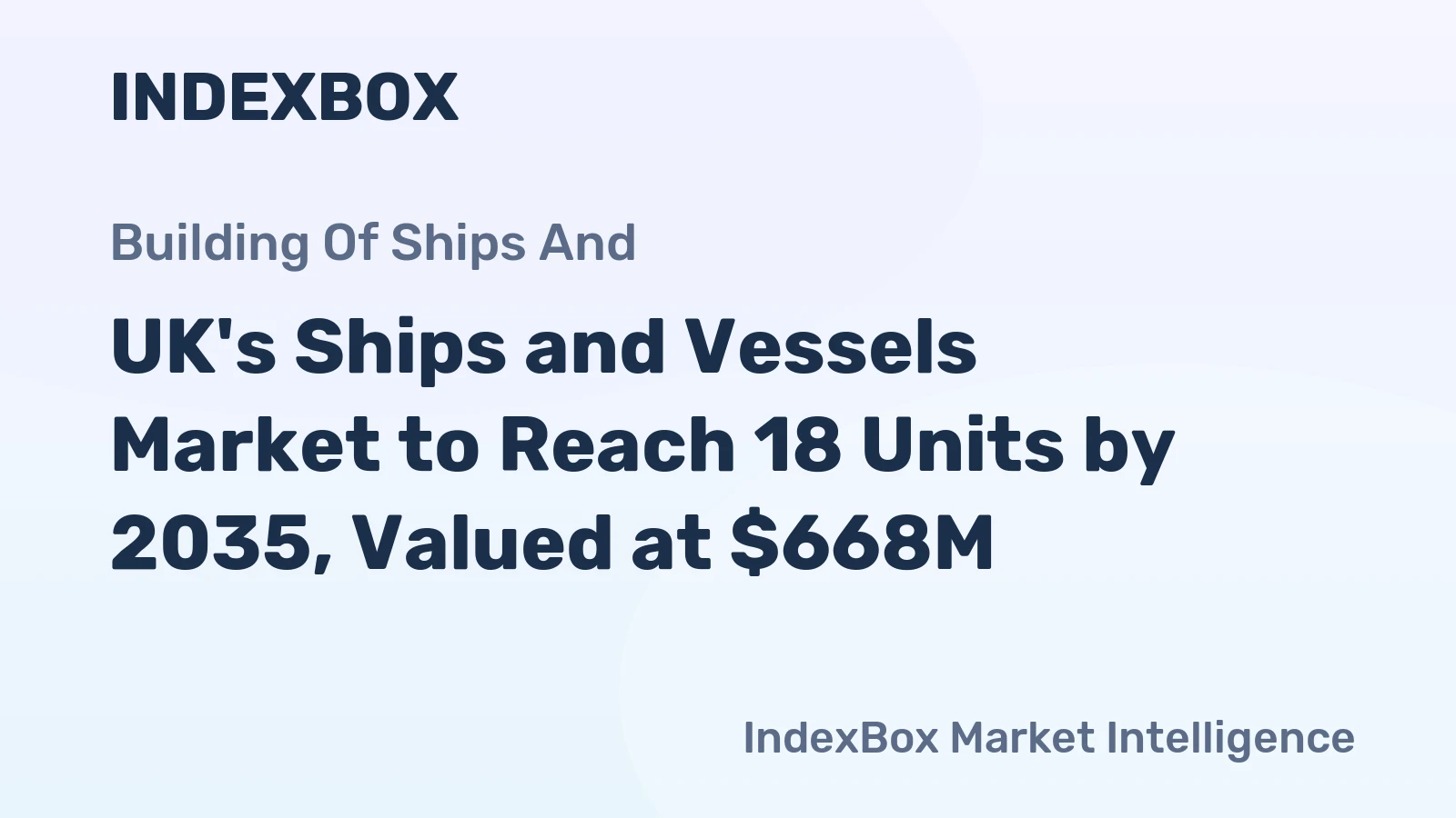 UK's Ships and Vessels Market to Reach 18 Units by 2035, Valued at $668M