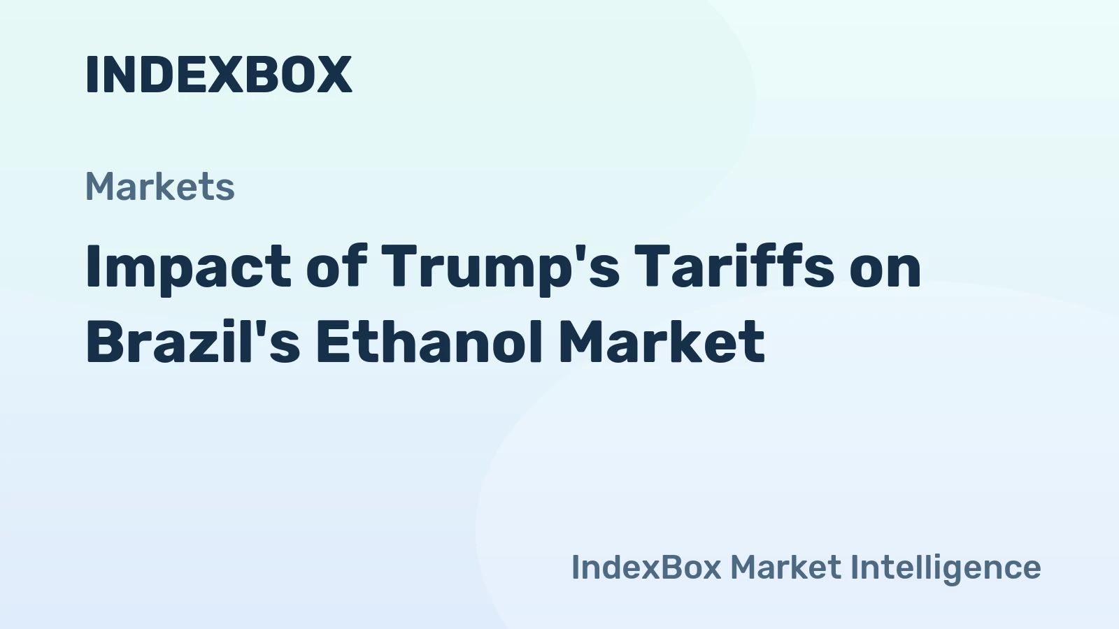 Impact of Trump's Tariffs on Brazil's Ethanol Market