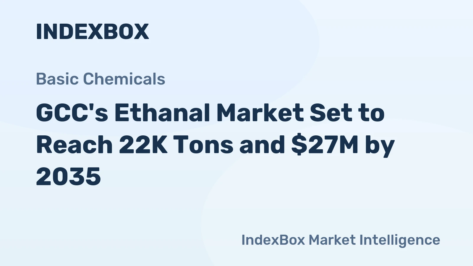 GCC's Ethanal Market Set to Reach 22K Tons and $27M by 2035