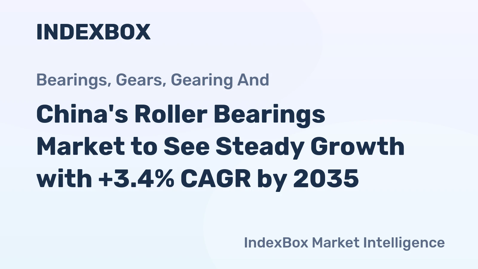 China's Roller Bearings Market to See Steady Growth with +3.4% CAGR by 2035