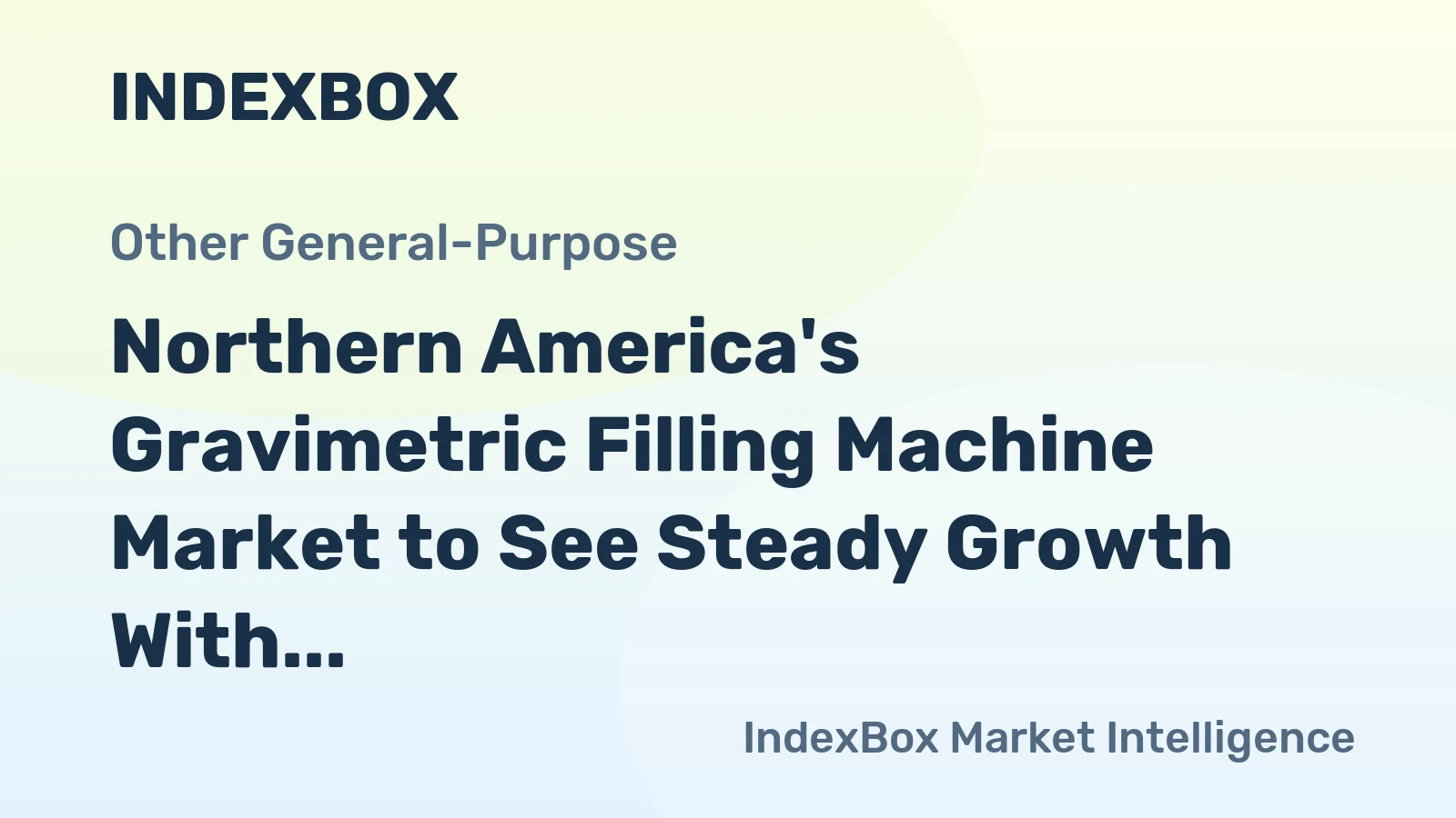 Northern America's Gravimetric Filling Machine Market to See Steady Growth With a +1.5% CAGR Through 2035