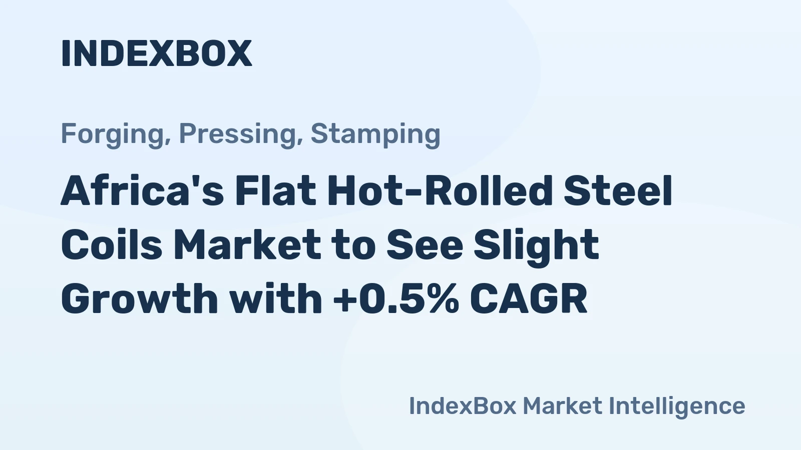 Africa's Flat Hot-Rolled Steel Coils Market to See Slight Growth with +0.5% CAGR