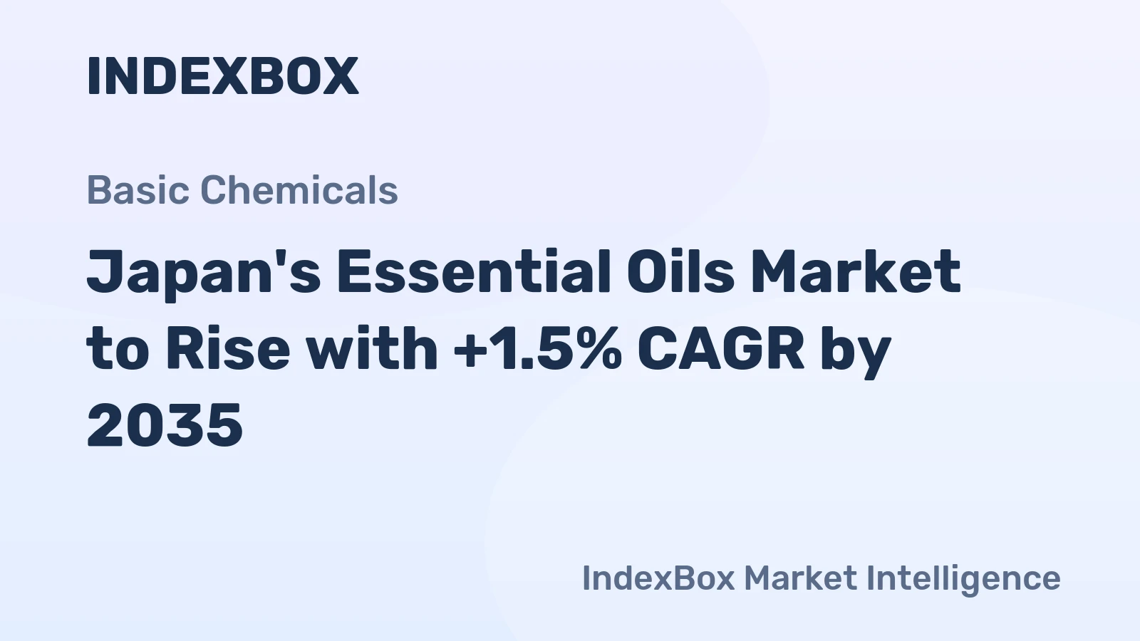Japan's Essential Oils Market to Rise with +1.5% CAGR by 2035