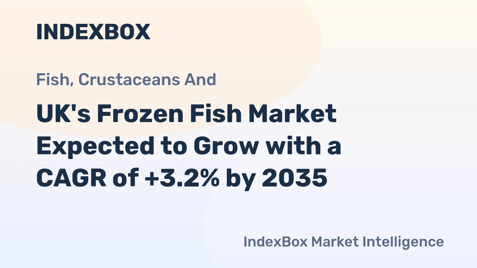 UK's Frozen Fish Market Expected to Grow with a CAGR of +3.2% by 2035