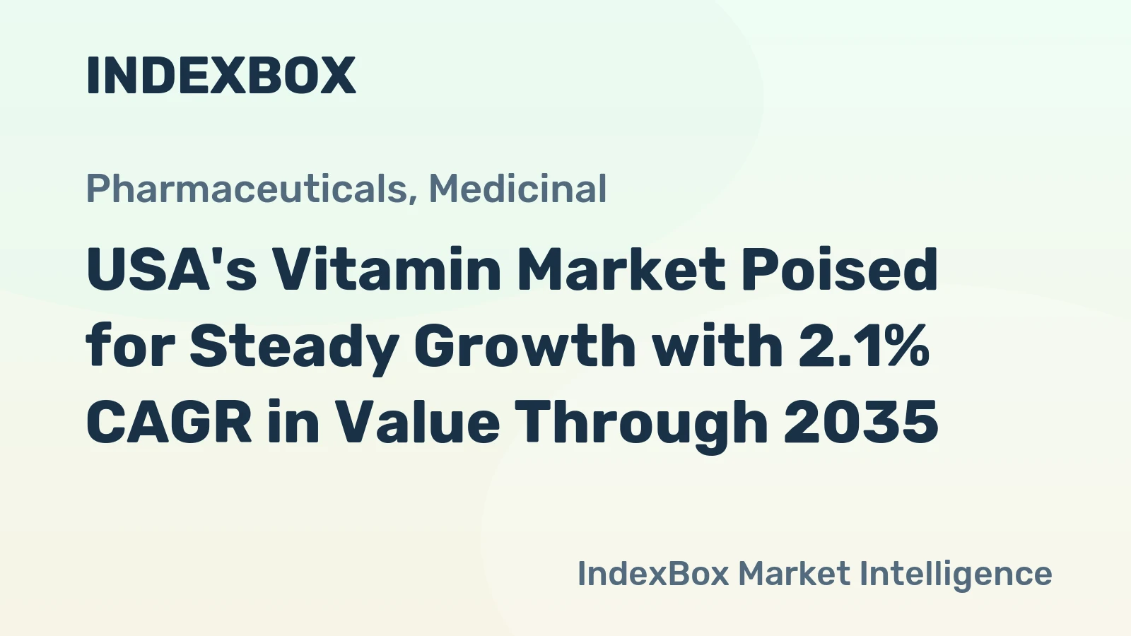 USA's Vitamin Market Poised for Steady Growth with 2.1% CAGR in Value Through 2035
