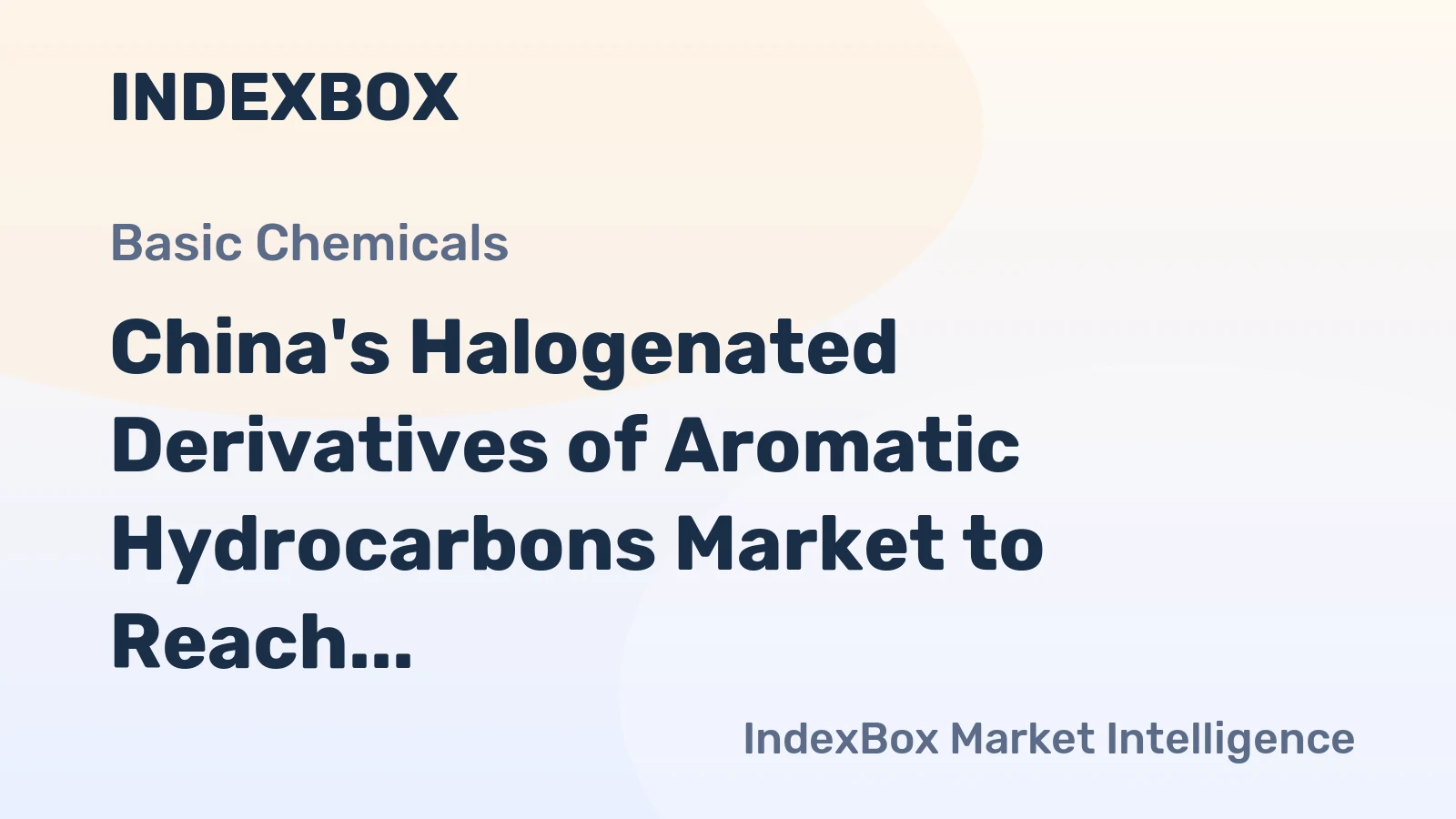 China's Halogenated Derivatives of Aromatic Hydrocarbons Market to Reach 171K Tons and $490M by 2035