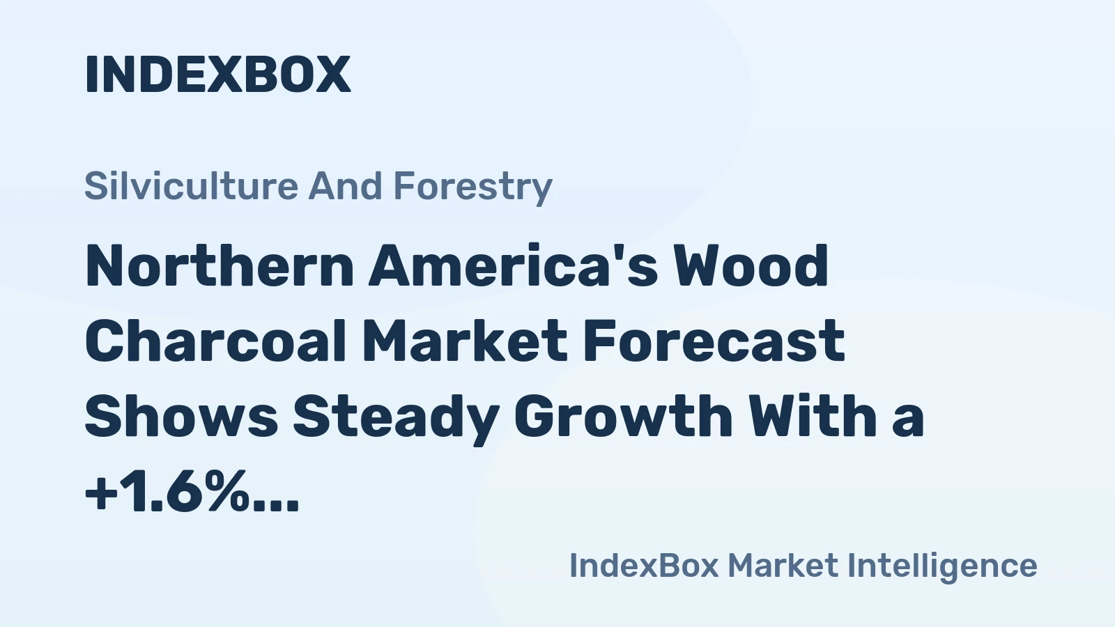 Northern America's Wood Charcoal Market Forecast Shows Steady Growth With a +1.6% CAGR in Value