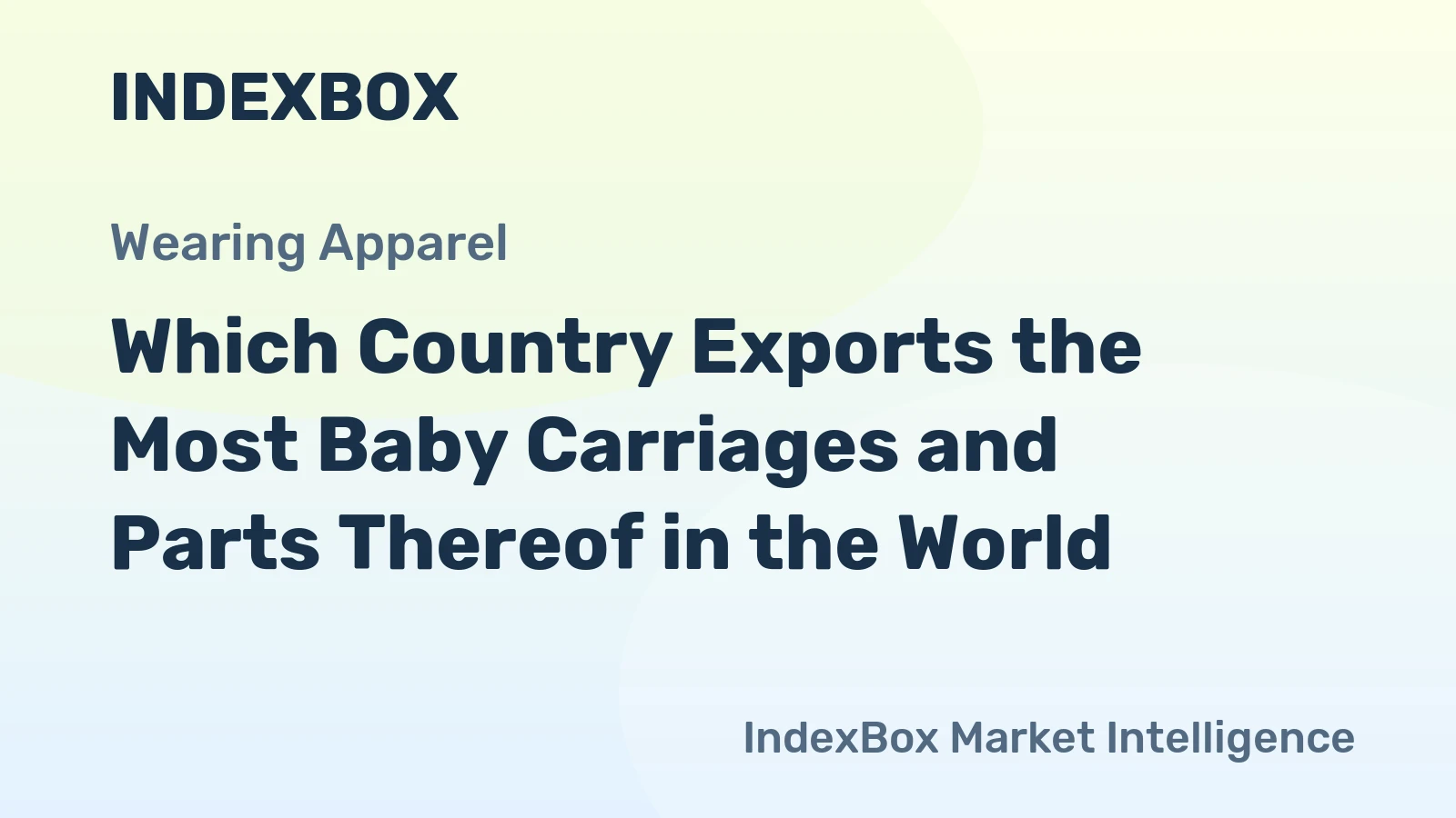 Which Country Exports the Most Baby Carriages and Parts Thereof in the World?