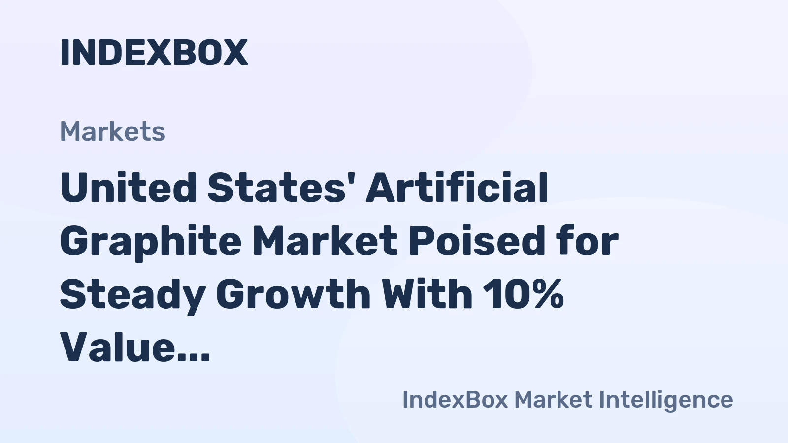 United States' Artificial Graphite Market Poised for Steady Growth With 10% Value CAGR Through 2035