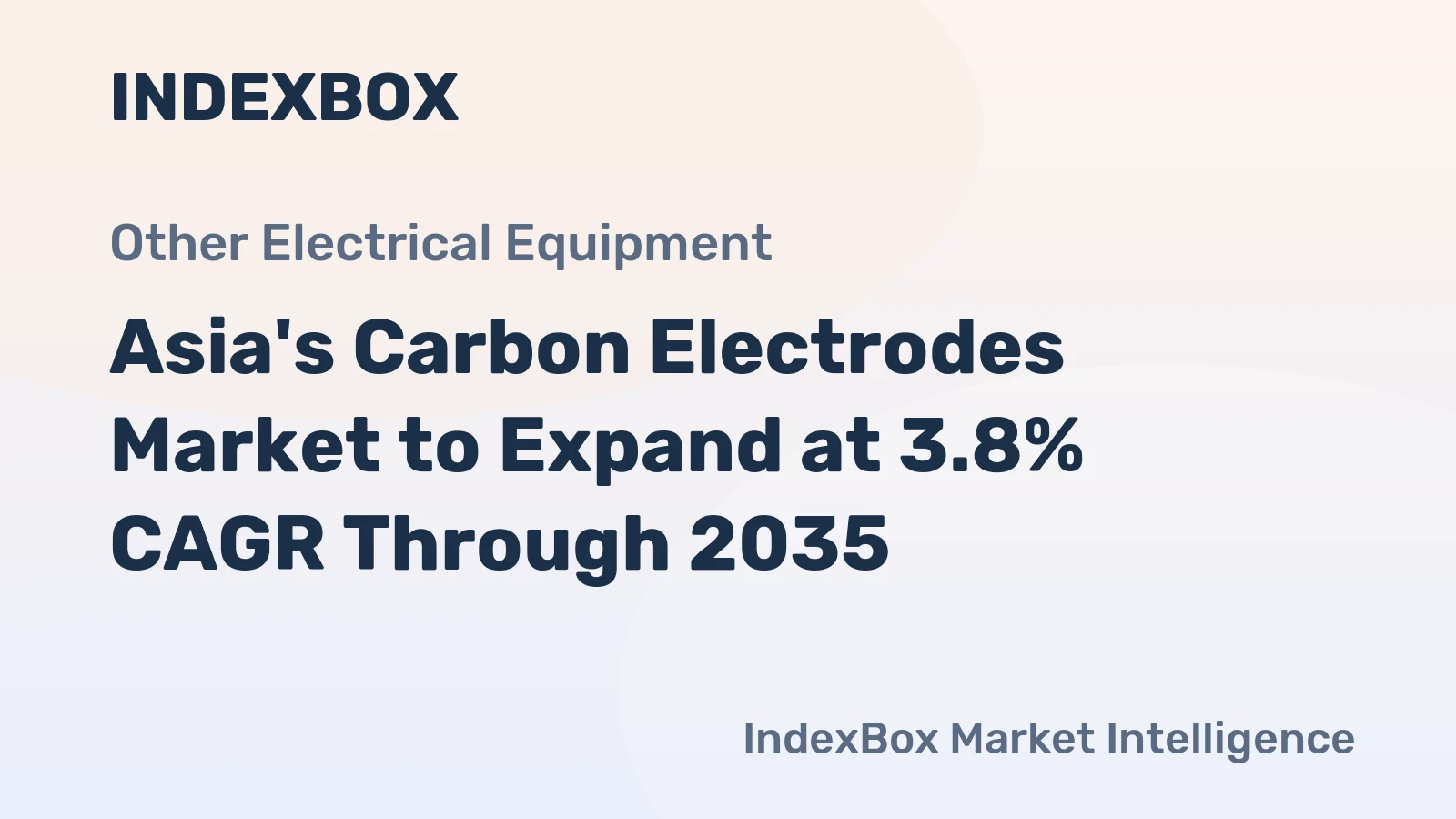 Asia's Carbon Electrodes Market to Expand at 3.8% CAGR Through 2035