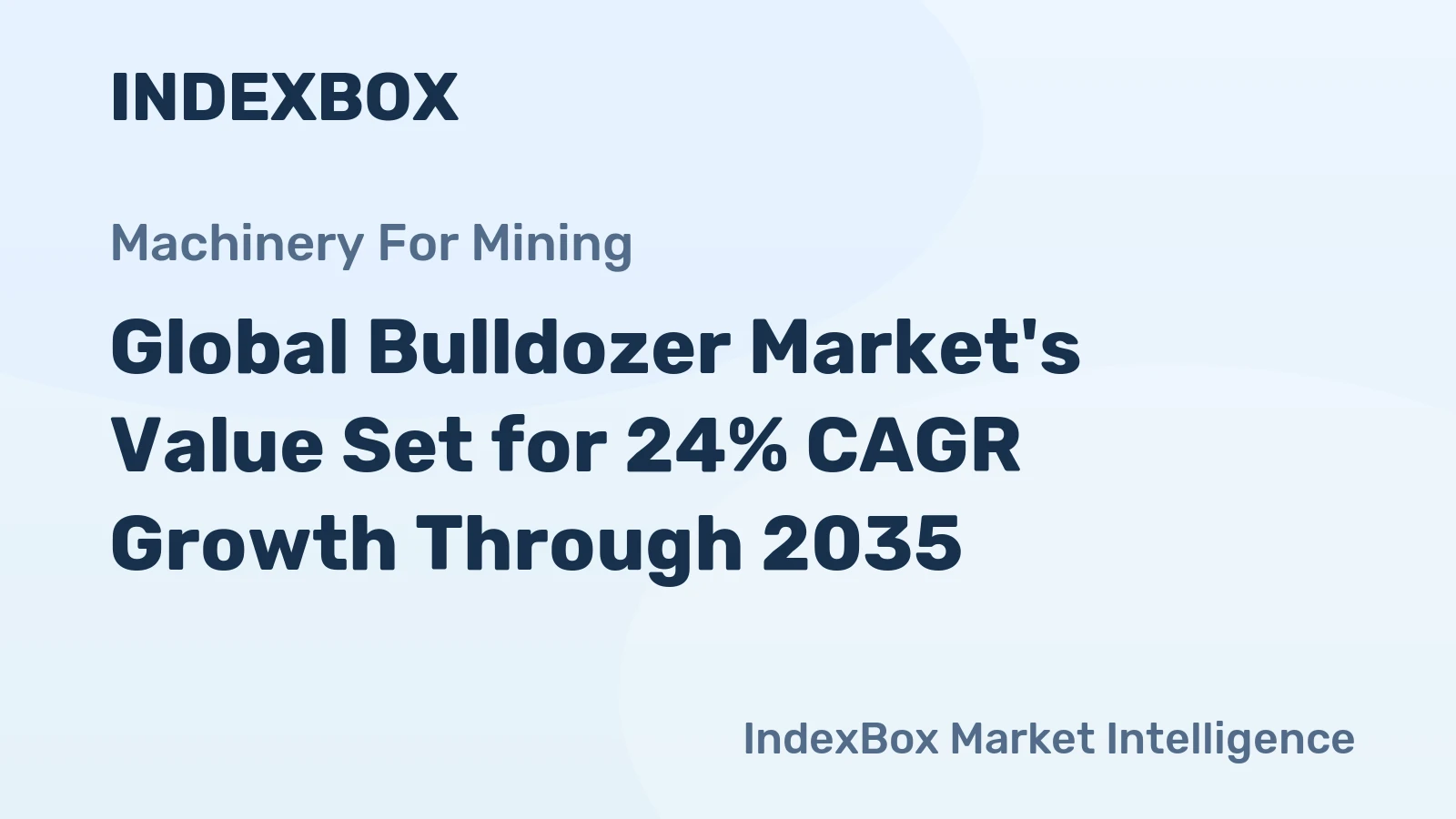 Global Bulldozer Market's Value Set for 24% CAGR Growth Through 2035