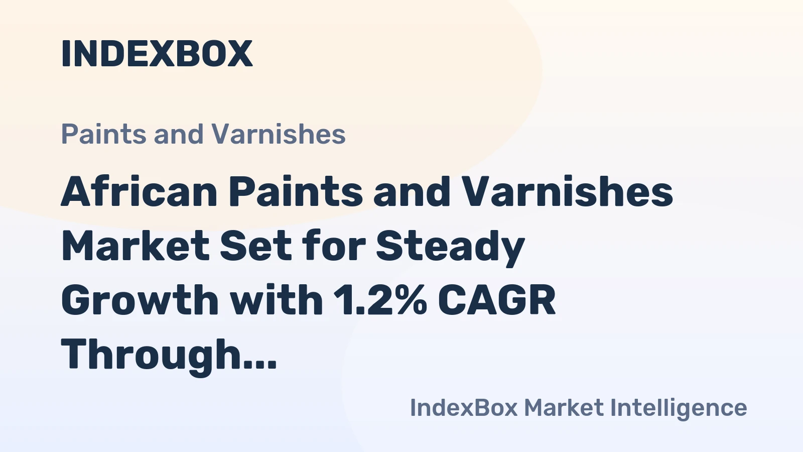 African Paints and Varnishes Market Set for Steady Growth with 1.2% CAGR Through 2035