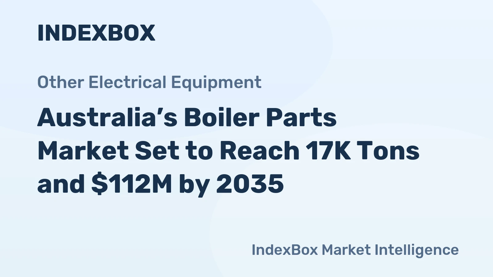 Australia’s Boiler Parts Market Set to Reach 17K Tons and $112M by 2035