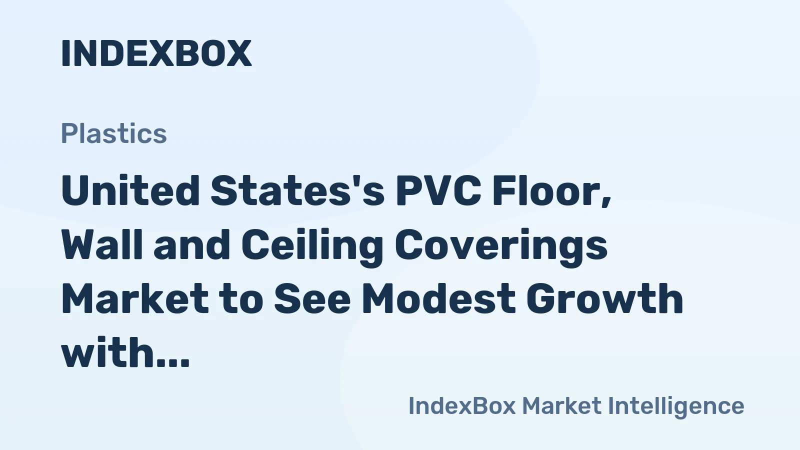United States's PVC Floor, Wall and Ceiling Coverings Market to See Modest Growth with CAGR of +0.3% from 2024 to 2035