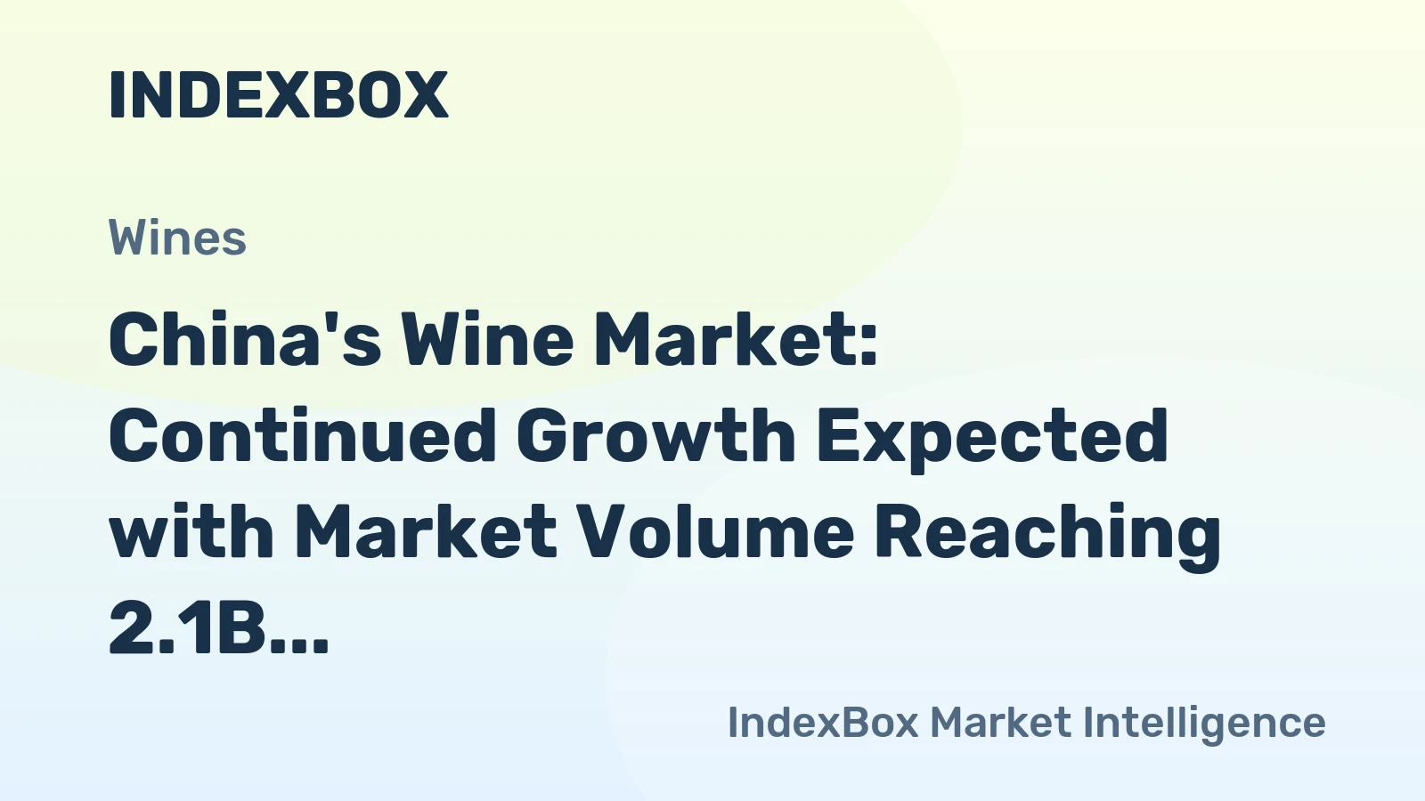 China's Wine Market: Continued Growth Expected with Market Volume Reaching 2.1B Litres by 2035