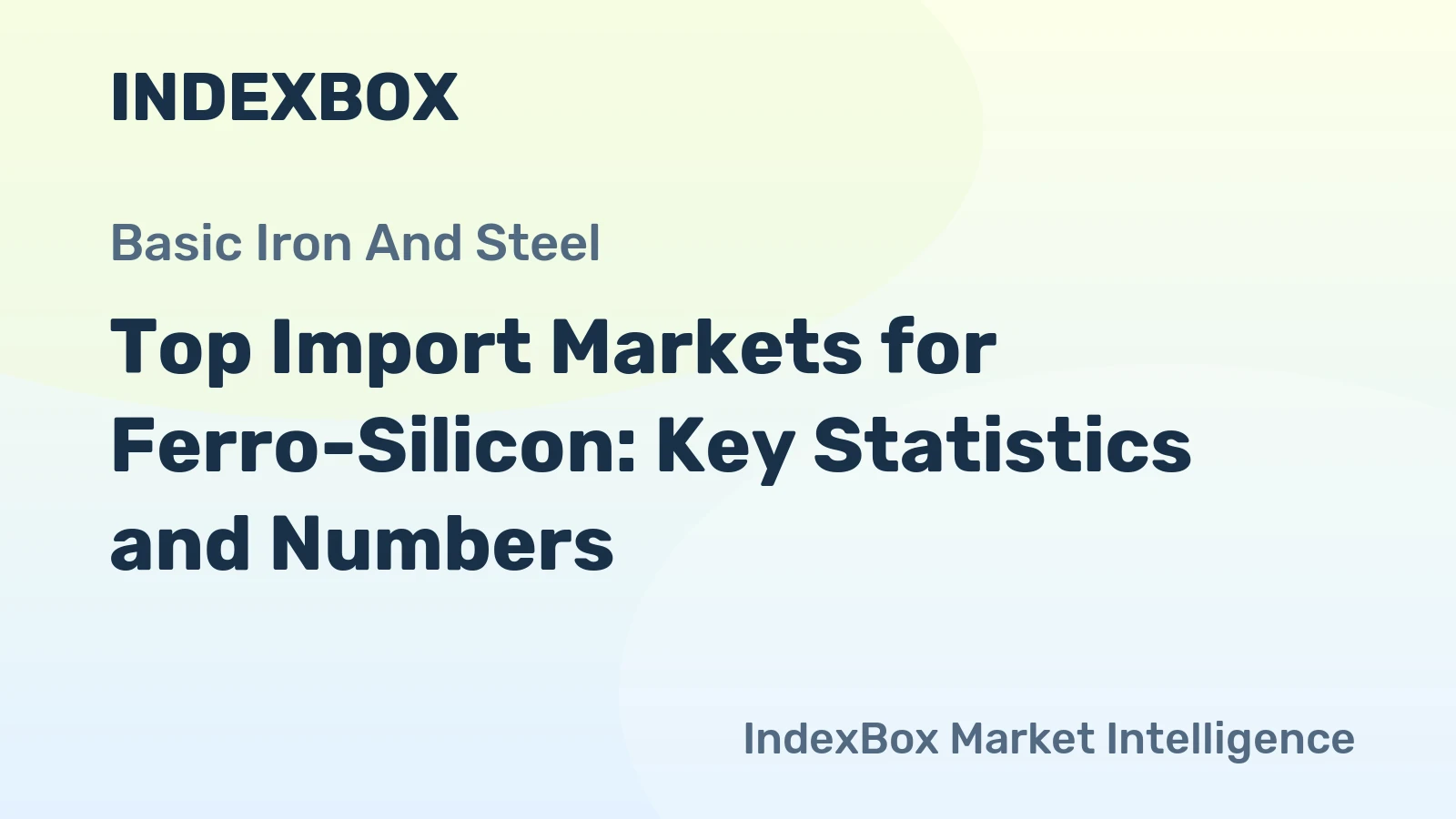 Top Import Markets for Ferro-Silicon: Key Statistics and Numbers