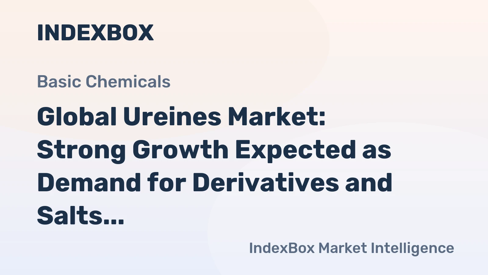 Global Ureines Market: Strong Growth Expected as Demand for Derivatives and Salts Drives Market Volume to 217K tons and Value to $4.8B by 2035