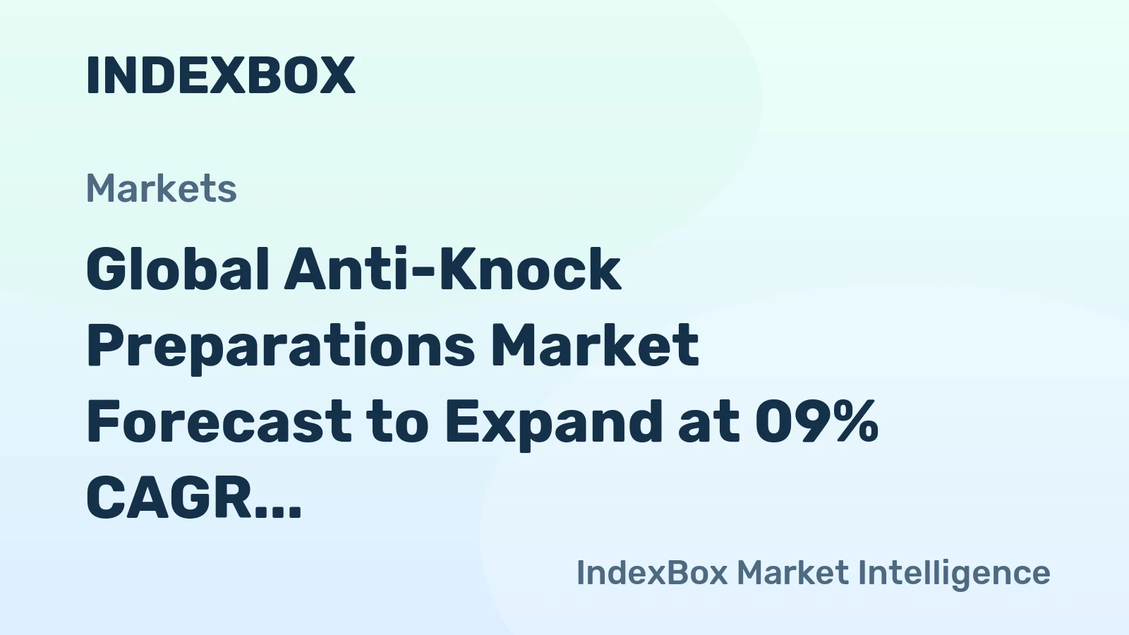 Global Anti-Knock Preparations Market Forecast to Expand at 09% CAGR Through 2035 Driven by Rising Demand