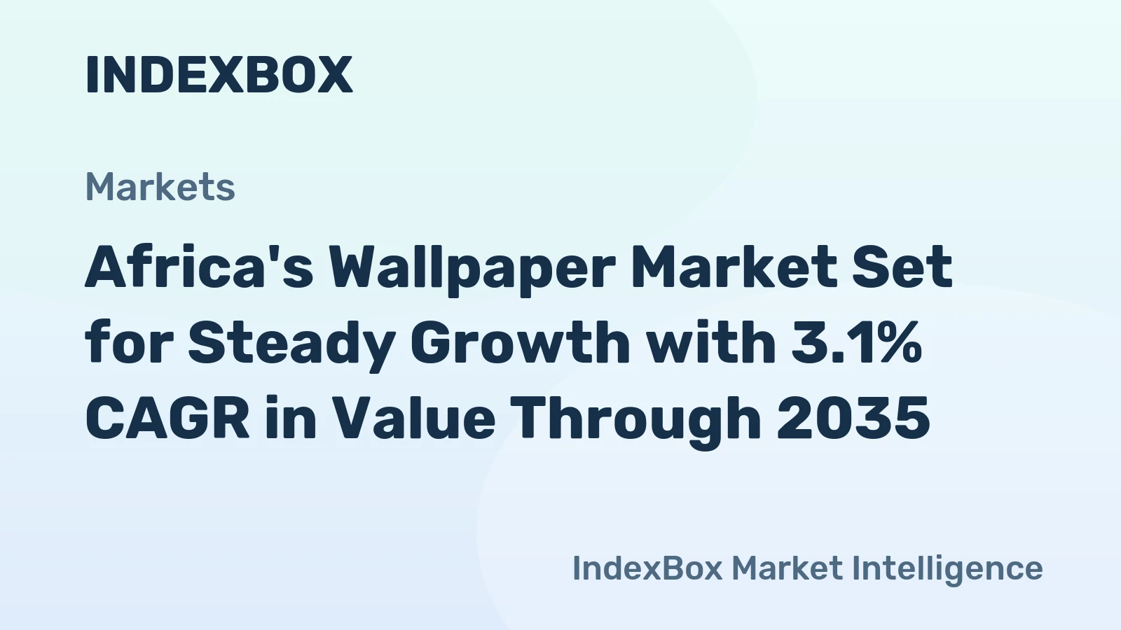 Africa's Wallpaper Market Set for Steady Growth with 3.1% CAGR in Value Through 2035