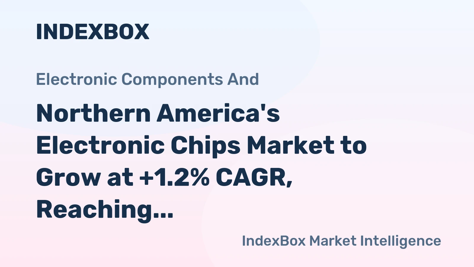 Northern America's Electronic Chips Market to Grow at +1.2% CAGR, Reaching $49.5B by 2035