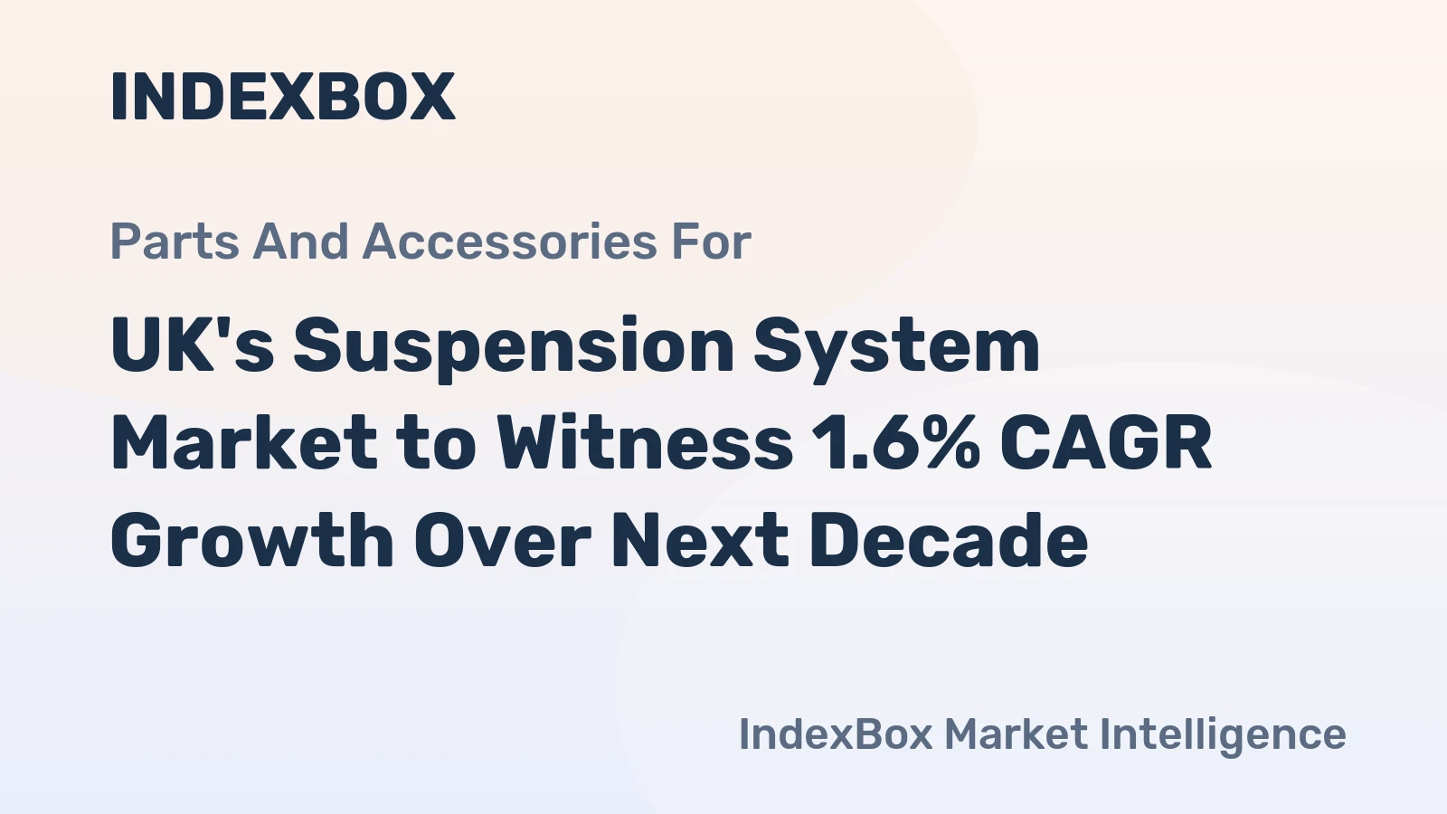 UK's Suspension System Market to Witness 1.6% CAGR Growth Over Next Decade