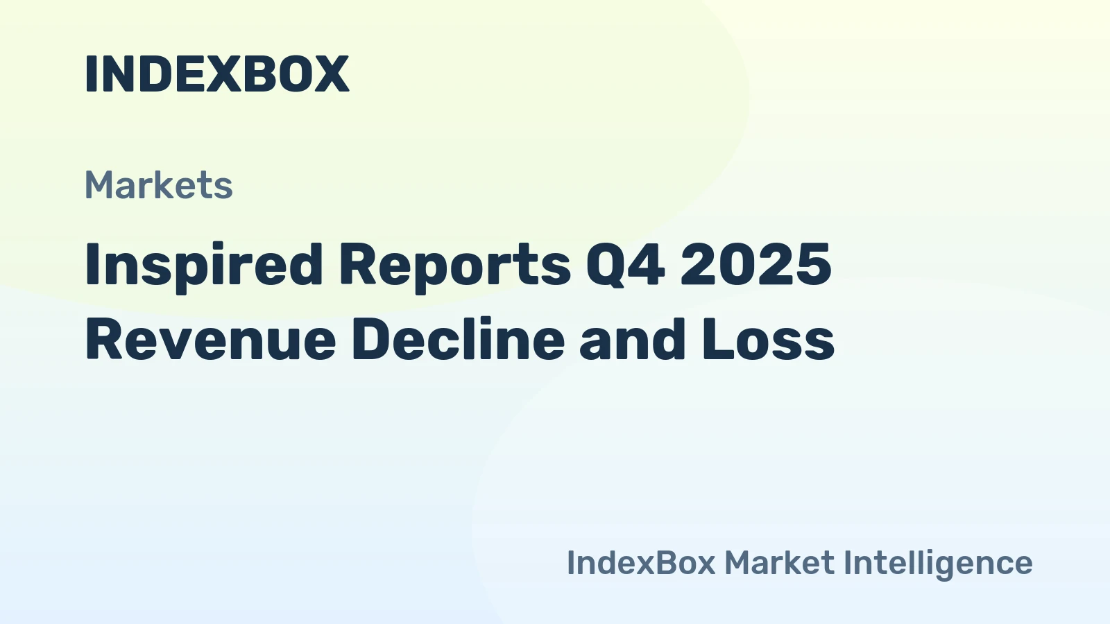 Inspired Reports Q4 2025 Revenue Decline and Loss
