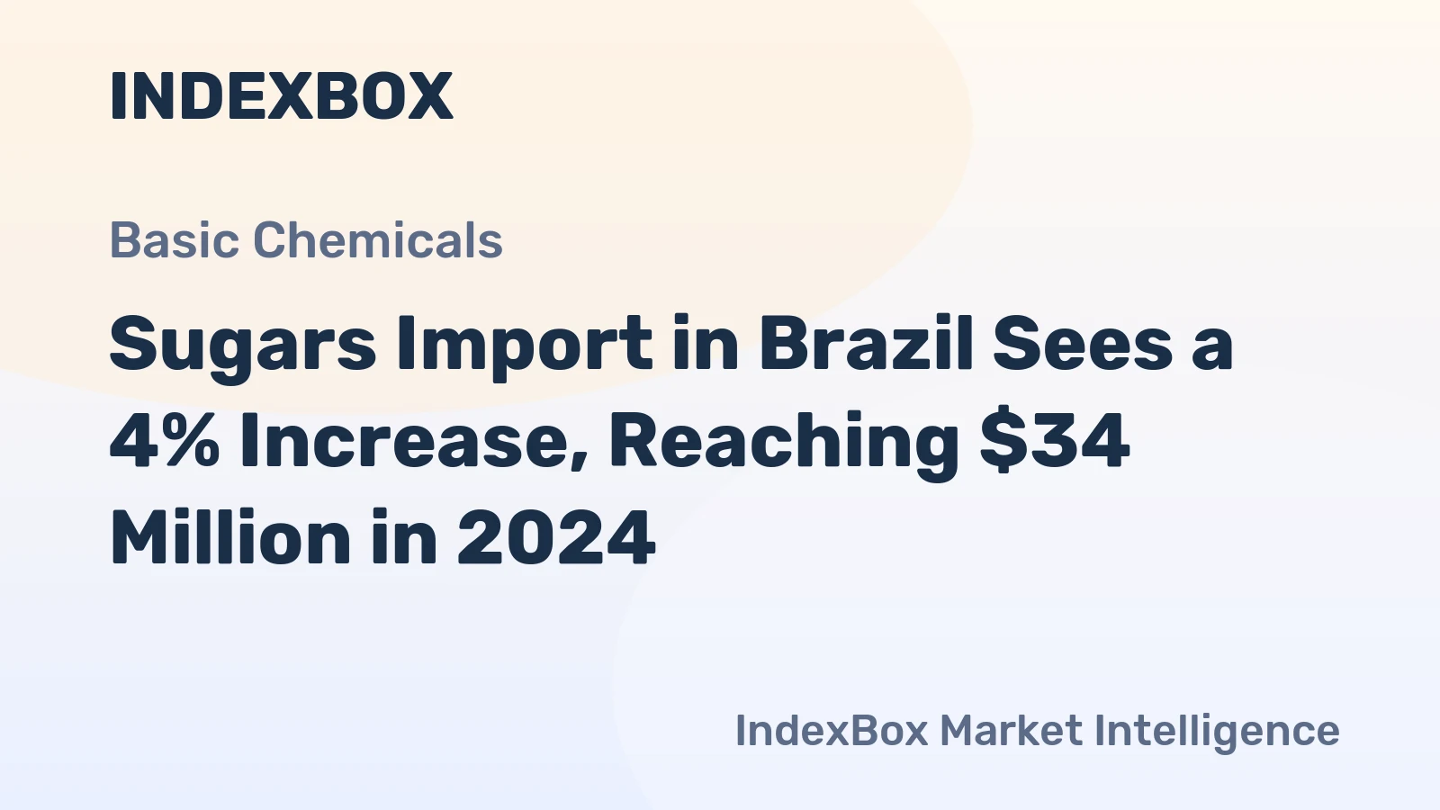 Sugars Import in Brazil Sees a 4% Increase, Reaching $34 Million in 2024