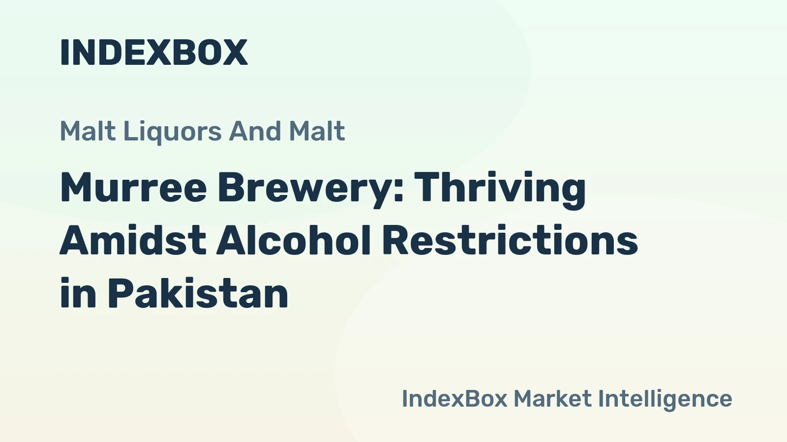 Murree Brewery: Thriving Amidst Alcohol Restrictions in Pakistan