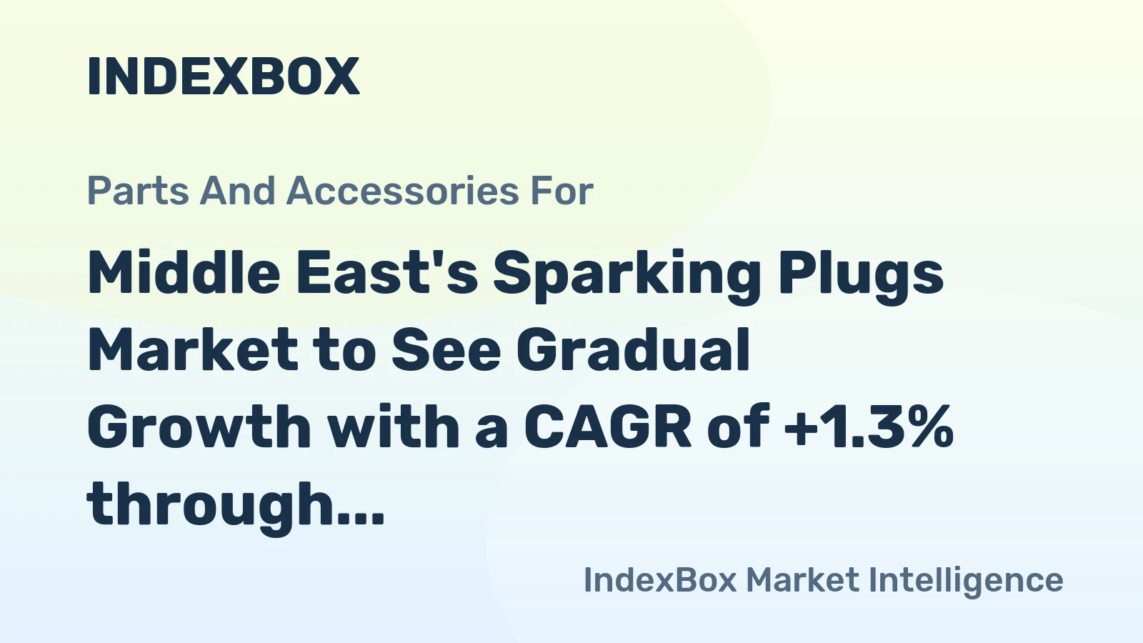 Middle East's Sparking Plugs Market to See Gradual Growth with a CAGR of +1.3% through 2035
