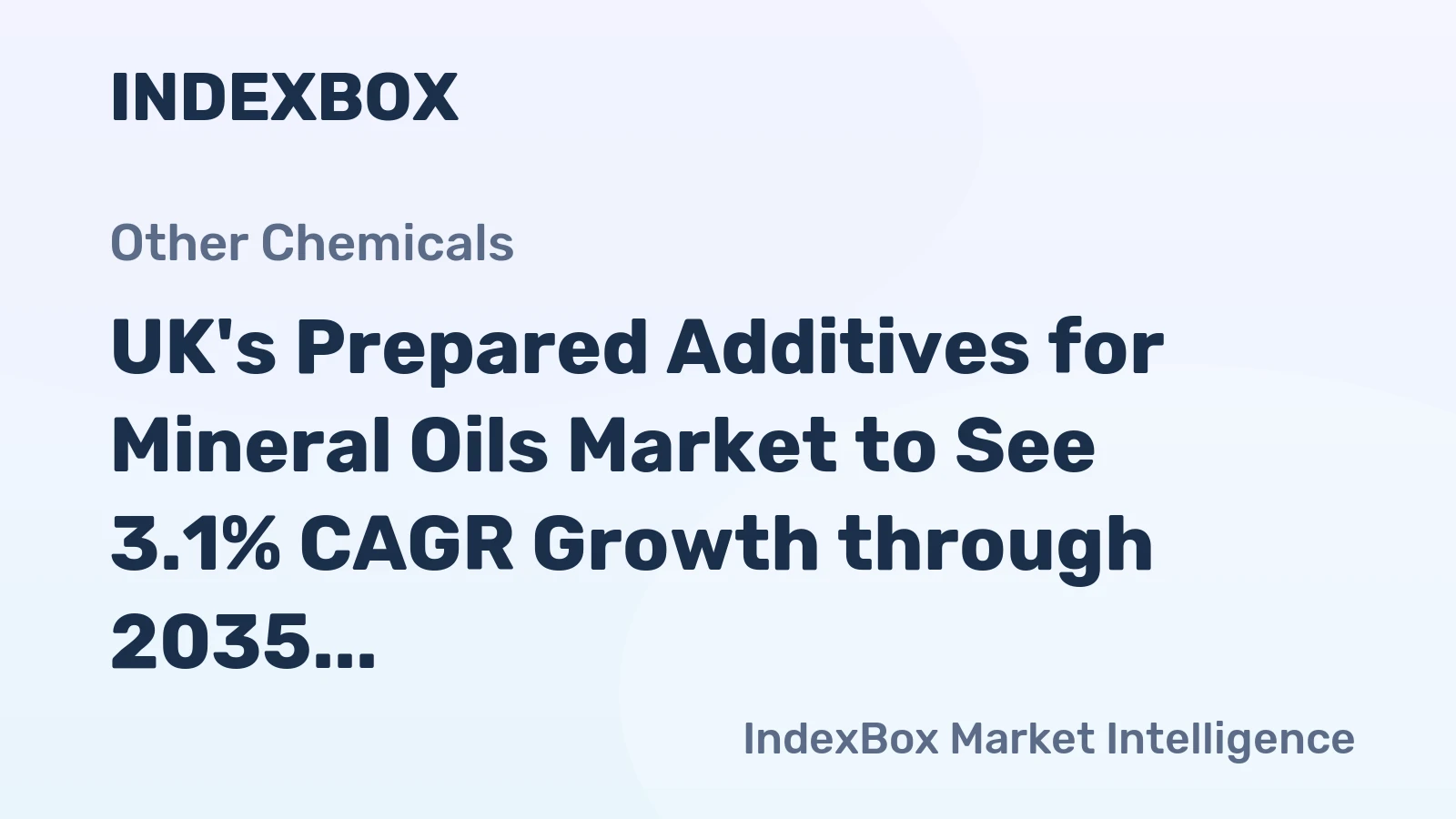 UK's Prepared Additives for Mineral Oils Market to See 3.1% CAGR Growth through 2035