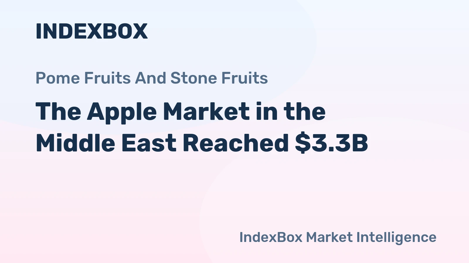 The Apple Market in the Middle East Reached $3.3B