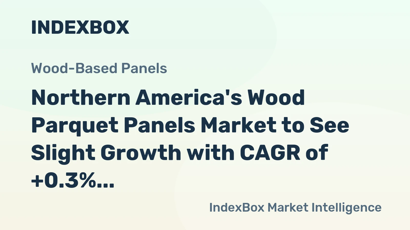 Northern America's Wood Parquet Panels Market to See Slight Growth with CAGR of +0.3% from 2024-2035