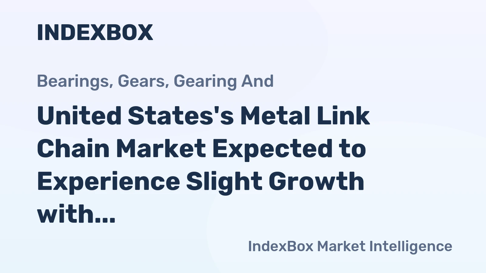 United States's Metal Link Chain Market Expected to Experience Slight Growth with 0.2% CAGR