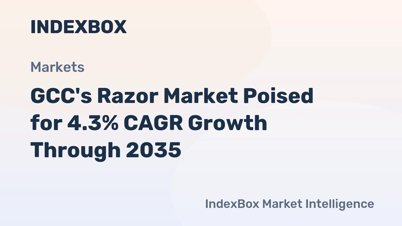 GCC's Razor Market Poised for 4.3% CAGR Growth Through 2035
