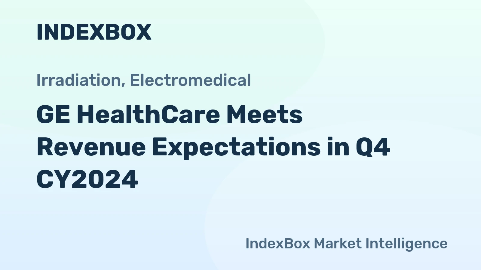 GE HealthCare Meets Revenue Expectations in Q4 CY2024