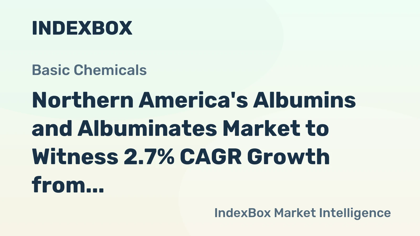 Northern America's Albumins and Albuminates Market to Witness 2.7% CAGR Growth from 2024 to 2035